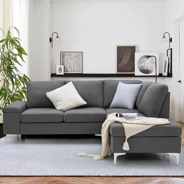 Alteus 2 - Piece Upholstered Corner Sofa Chaise