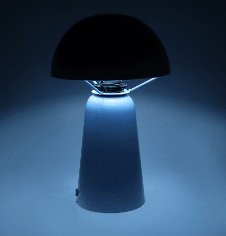 Aurora Sky Blue Enamel Glow Lamp