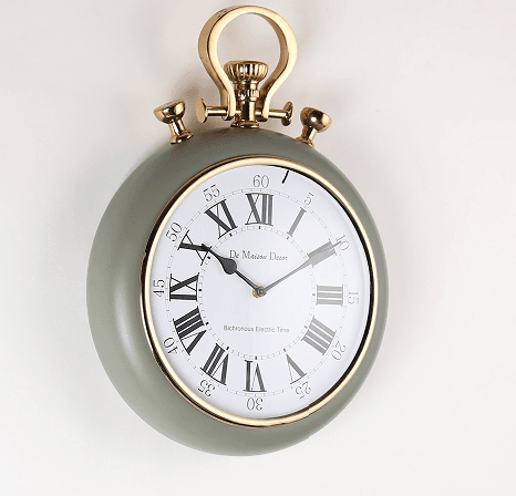 Sullivan - the Green and Gold wall clock