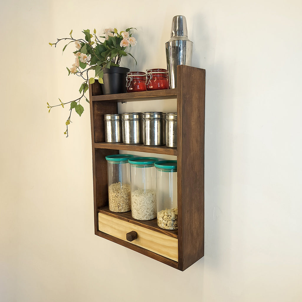 Elise Wooden Kitchen Storage Rack at OUCH CART