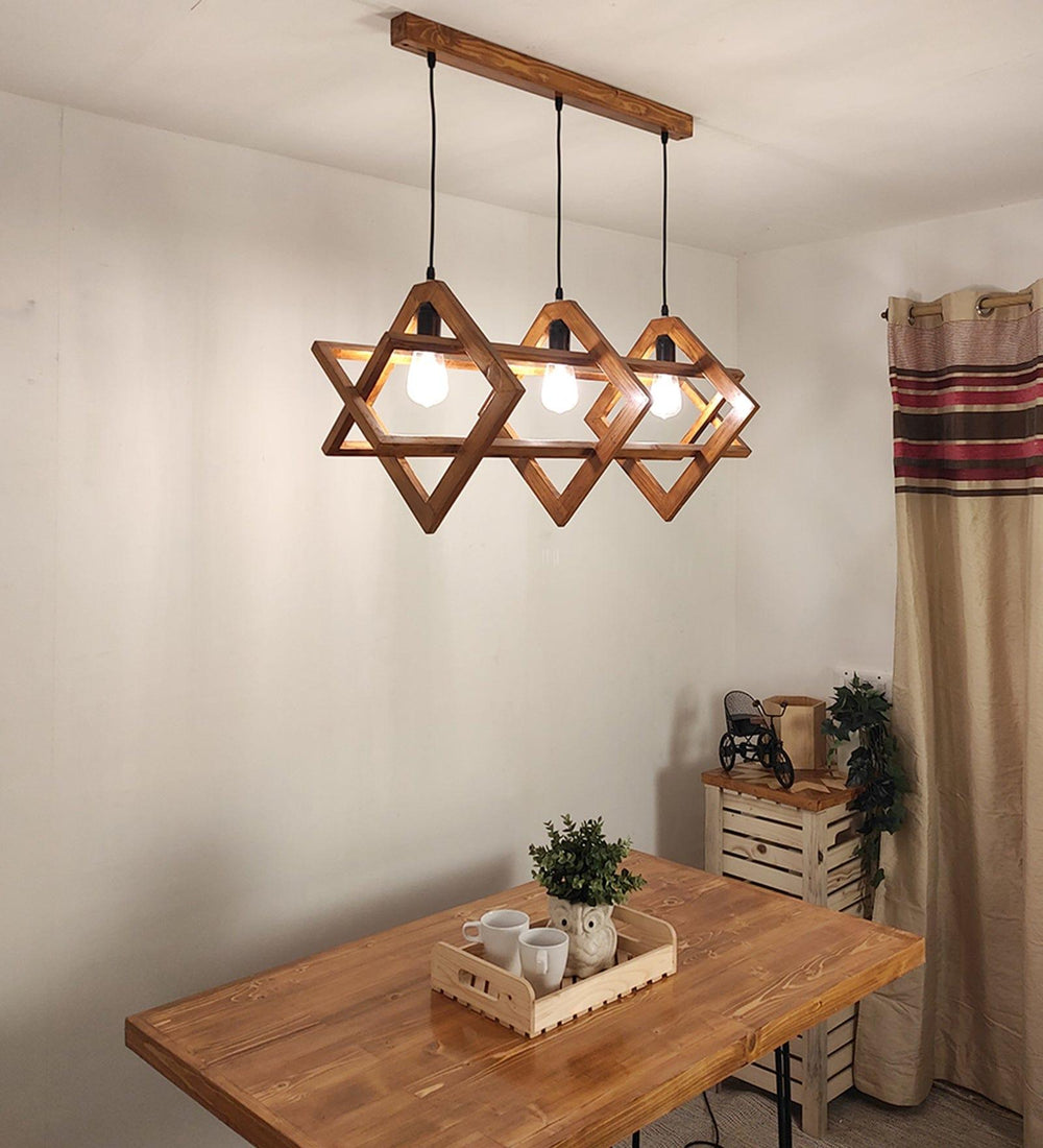 Funnel Brown 3 Series Hanging Lamp