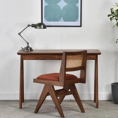 Mariam Wood Study Table with Chair