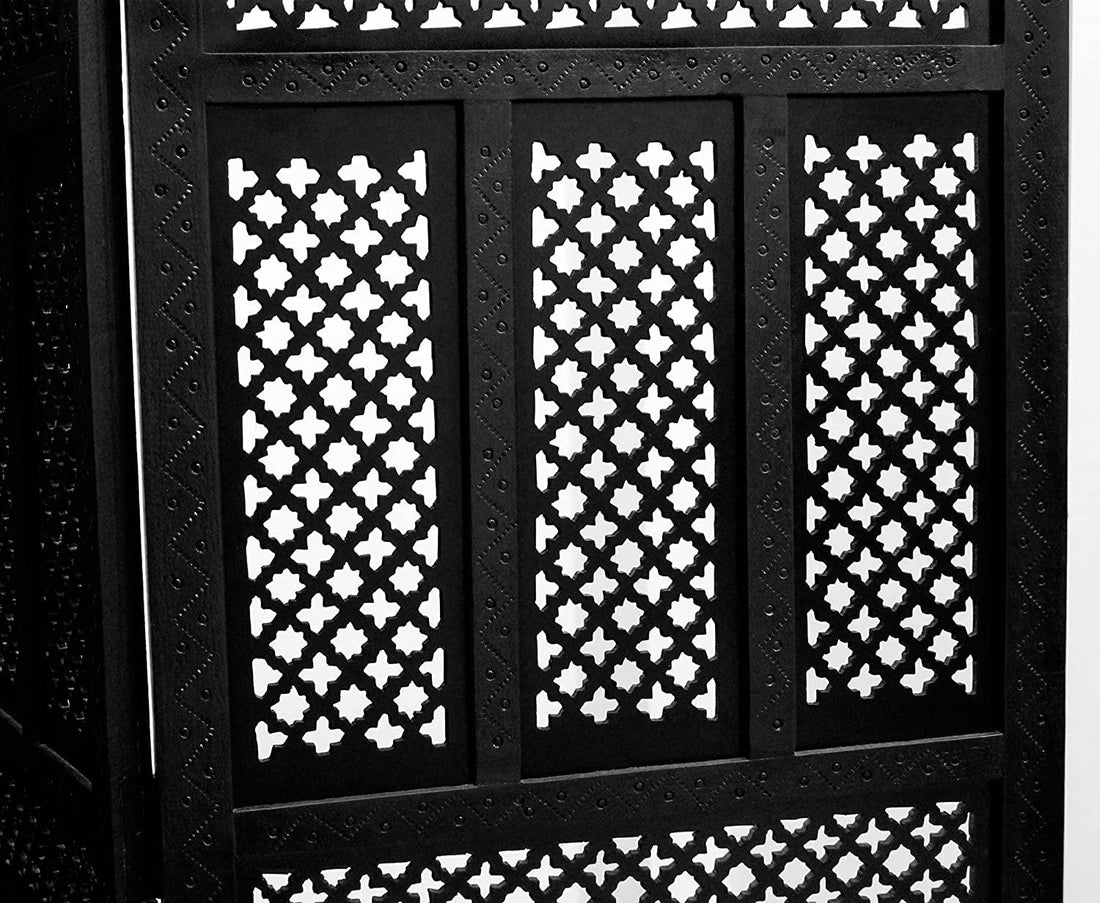 Wooden Handcrafted Partition Room Divider Separator for Living Room Of