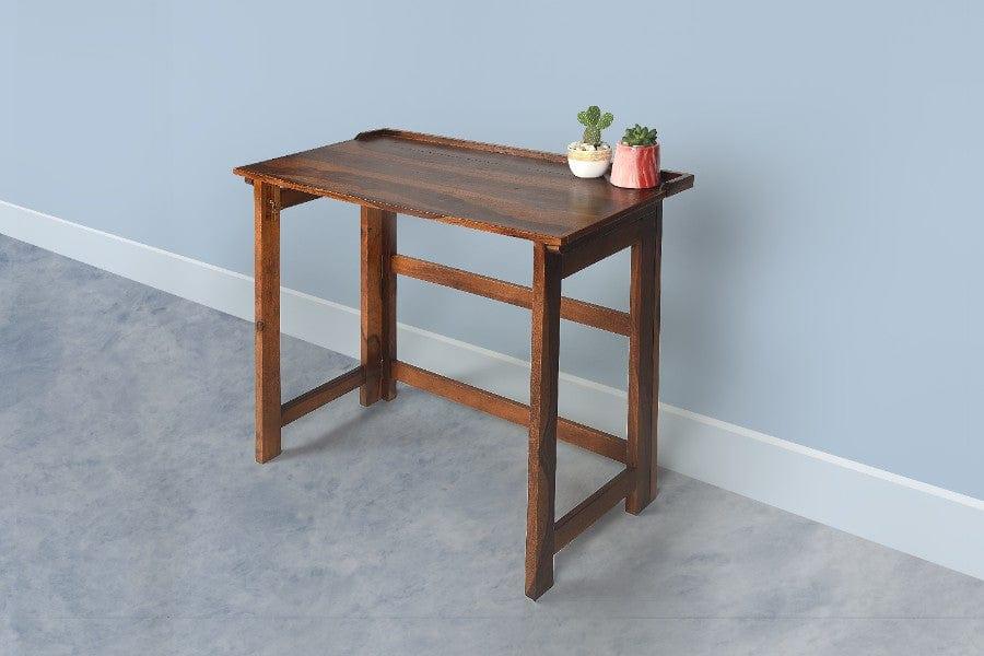 Sheesham Wood Caidyah Foldable Study Table