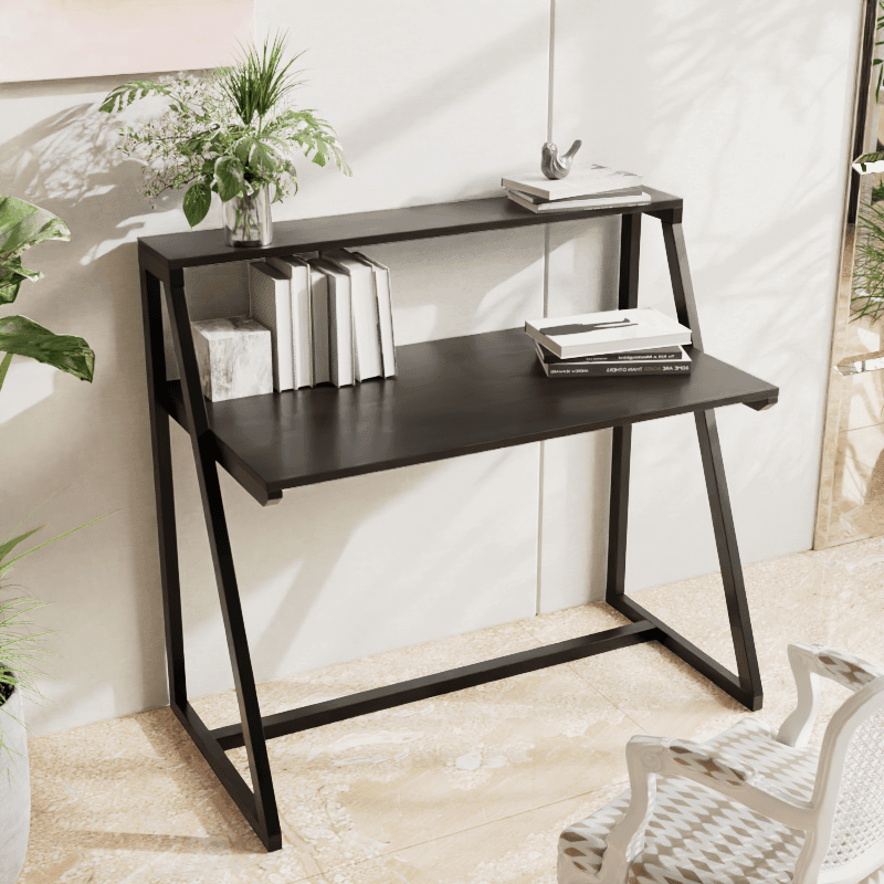 Cambria Study Table in Brown Color