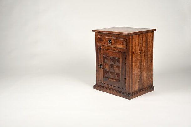 Sheesham Wood Dhariya Side Table