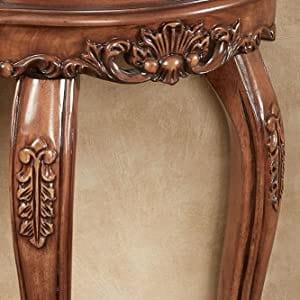 Natural Cherry Classic Wooden Console Table -Victorian Style - Decorat